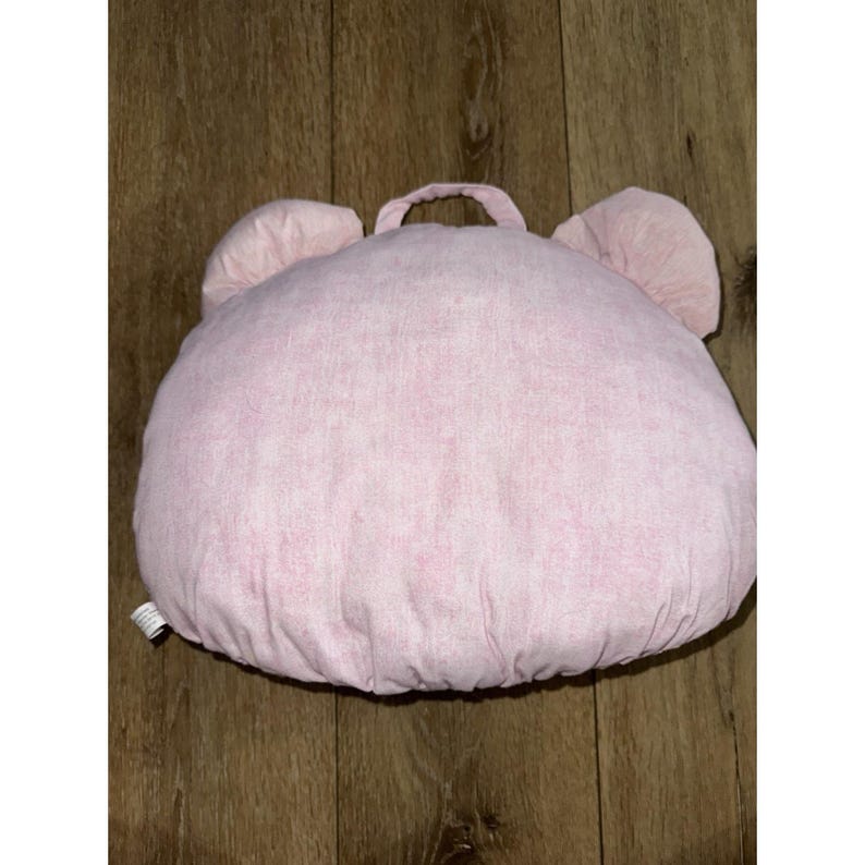 Vintage Cat Head Pillow Plush Kawaii Stuffed Animal Play by Play Pink ...