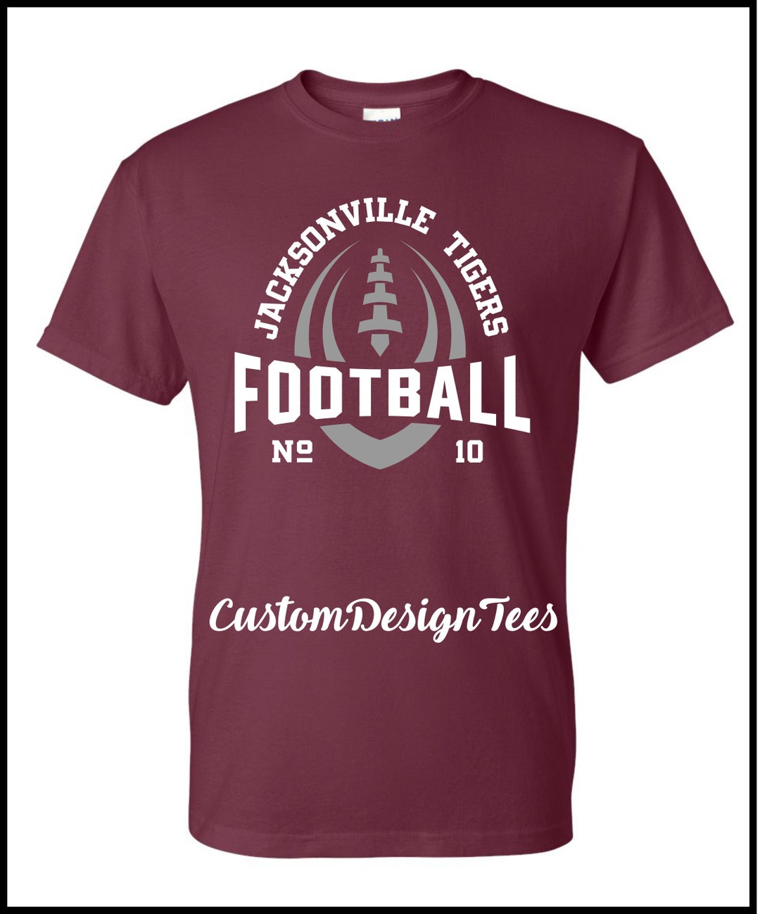 School Spirit Football Shirt, Team Football Shirt, Football Dad Shirt ...