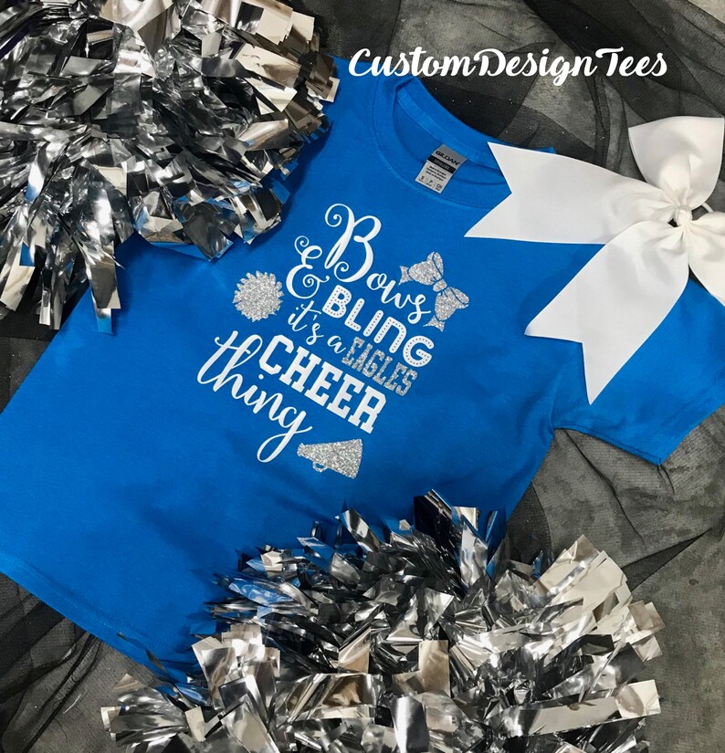 Bows and Bling It's A Cheer Thing Shirt Cheerleaders - Etsy
