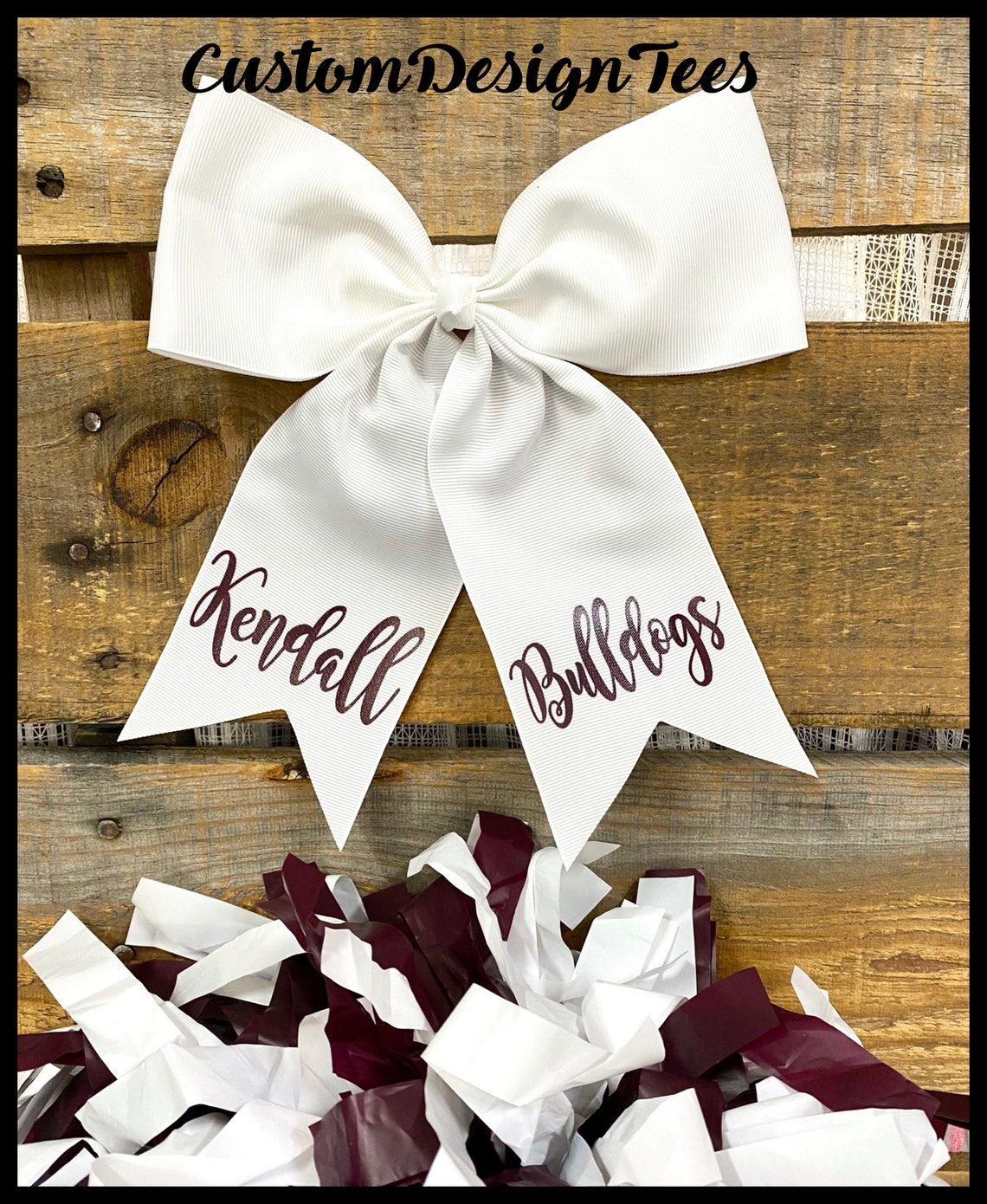Cheerleader Bows Girls Cheer Bows School Spirit Hair Bows | Etsy