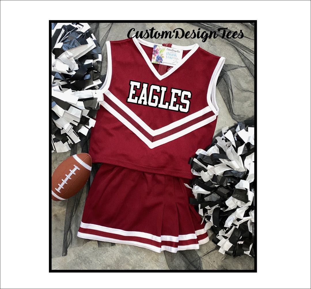 Cardinal Cheer Uniform, Cheerleading Outfit, Toddler Cheer Uniforms ...