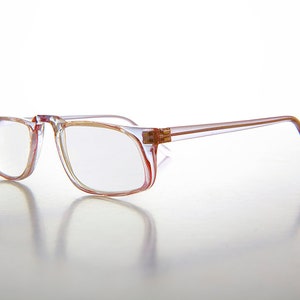 Pink Half-Frame Classic Reading Glasses / 1.00 Diopter / | Etsy