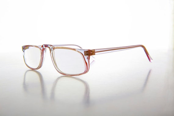 Pink Half-frame Classic Reading Glasses / 1.00 Diopter / | Etsy