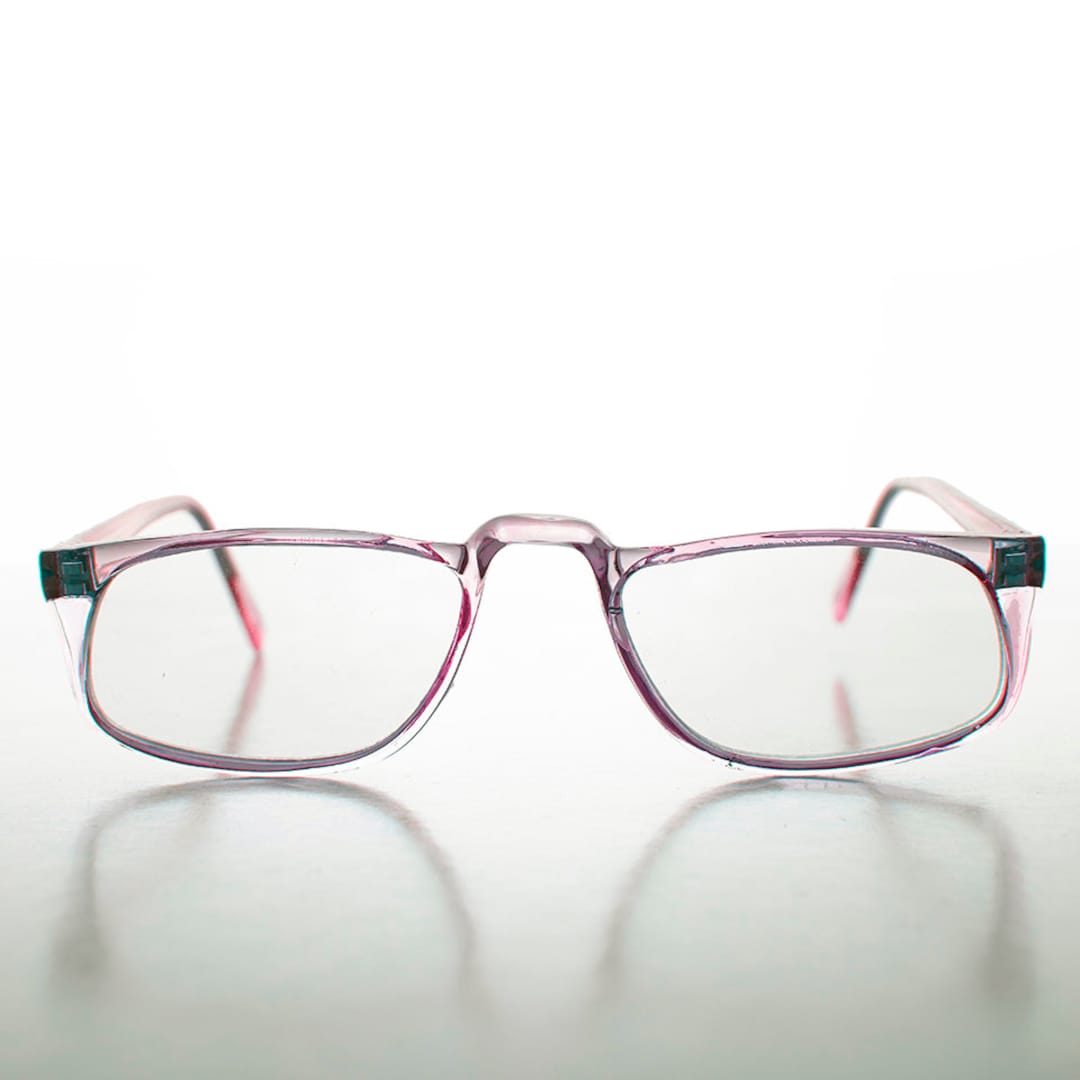 Pink Half-frame Classic Reading Glasses - Annie - Etsy