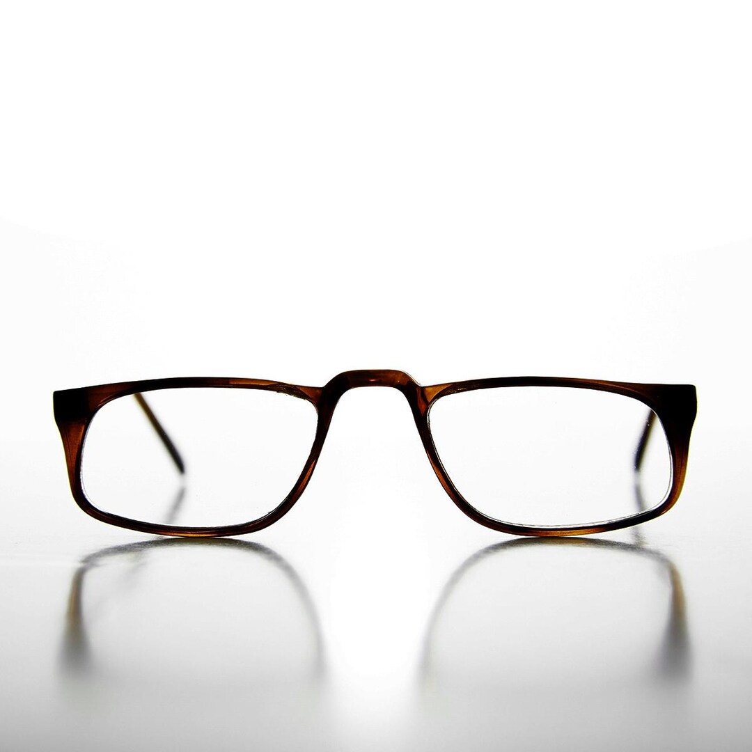 Dark Tortoise Half Frame Reading Glasses - Winslow - Etsy