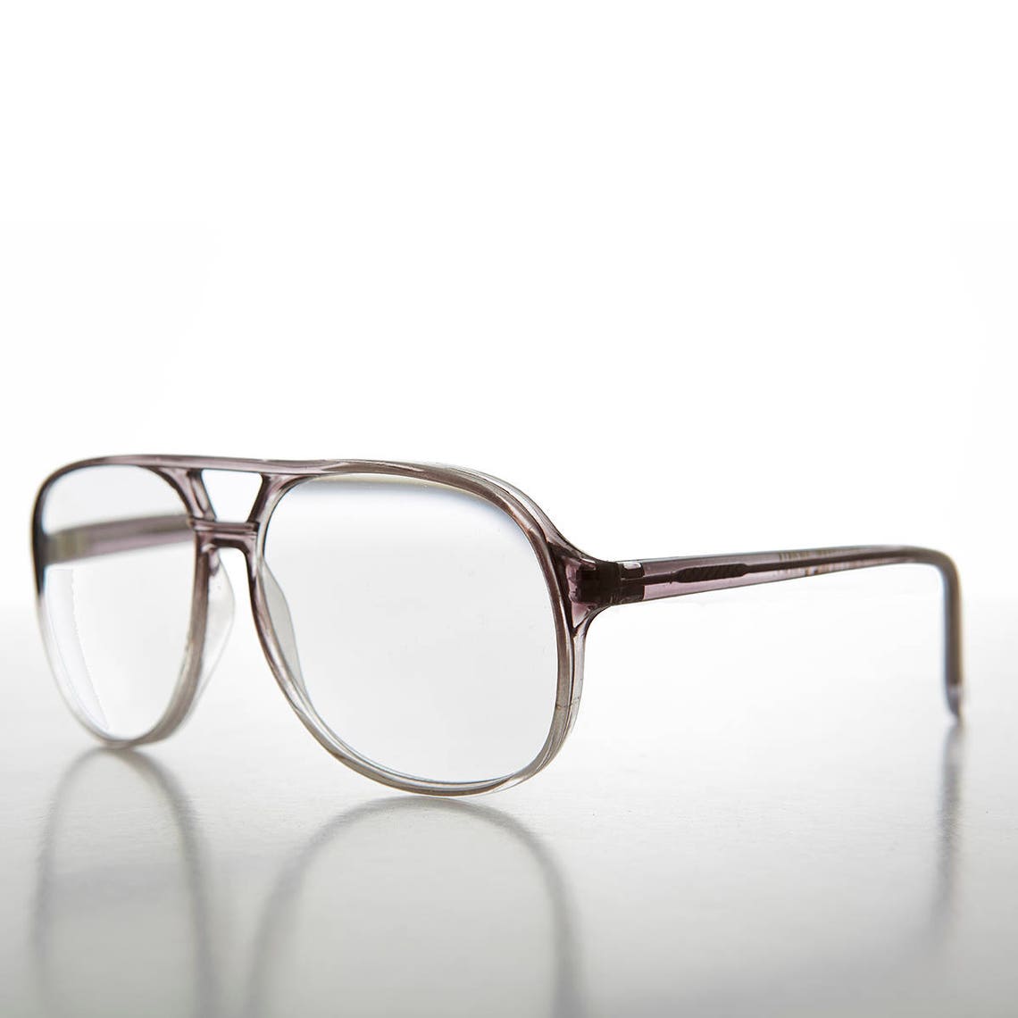 Gray Classic Square Aviator Retro Reading Glasses /1.25 / 2.00 - Etsy