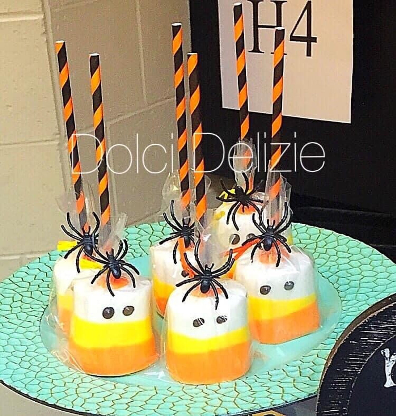 Halloween Candy Corn Marshmallows, Halloween Marshmallow Treats ...
