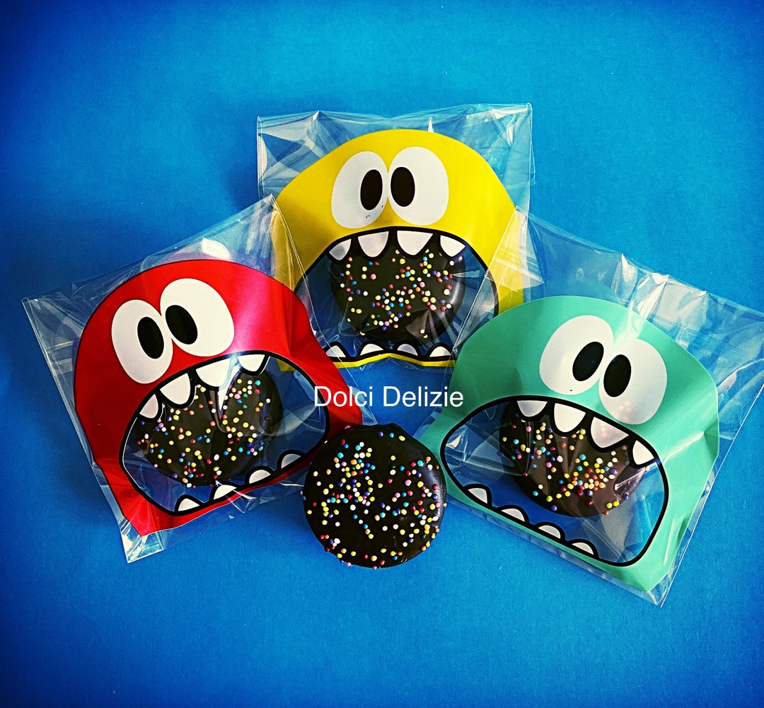 Halloween Oreos, Scary Oreos, Little Monster Oreos, Monster Birthday ...