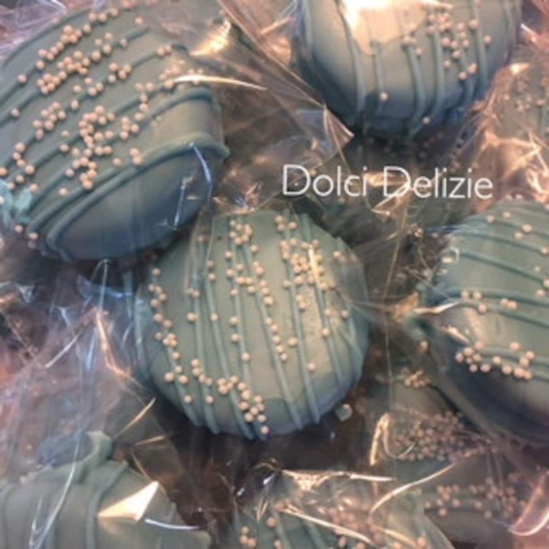 Blue Chocolate Covered Dipped Oreos, Blue Candy Table, Baby Baby Shower ...