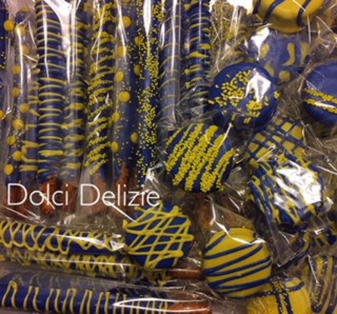 COMBO: University of Michigan Chocolate Covered Dipped Oreos, U of M ...