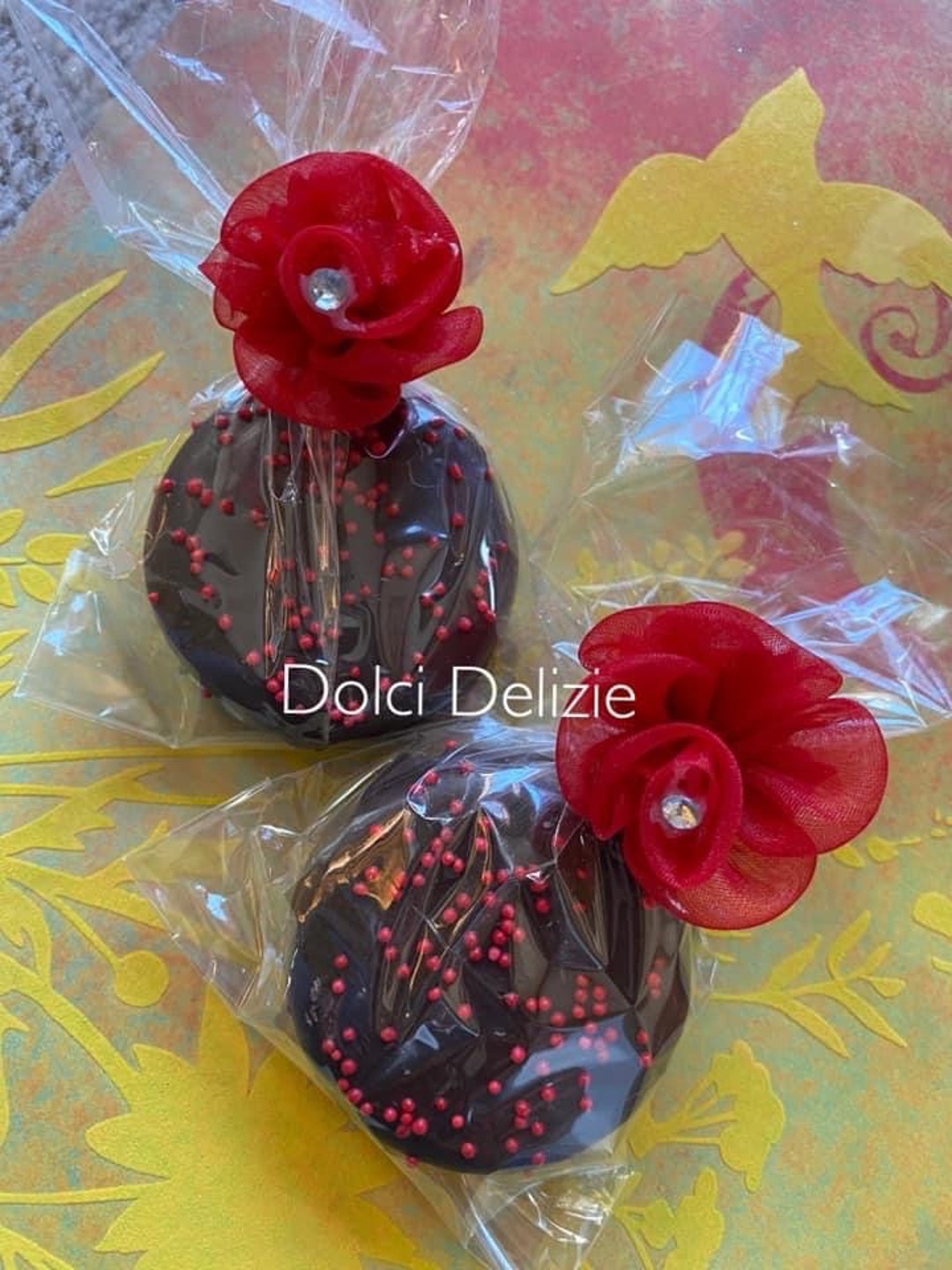 Red White Oreos, Red White Chocolate Covered Oreos, Flower Oreos, Red ...