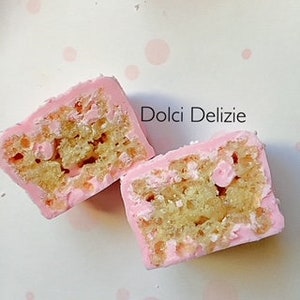 Pink Rice Krispie Treats, Pink Rice Krispy Favor, Pink Rice Krispy ...
