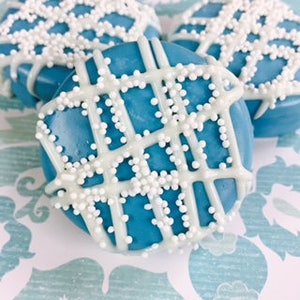 Blue Chocolate Covered Dipped Oreos, Blue Cookies, Blue Treats, Boys ...