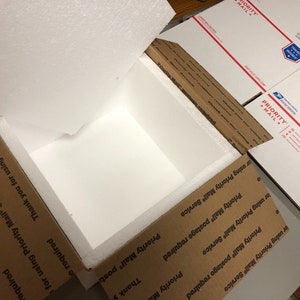 Cold Shipping Box, Cooler Box Add On, Insulation, Ice Packs, Ice Packs ...