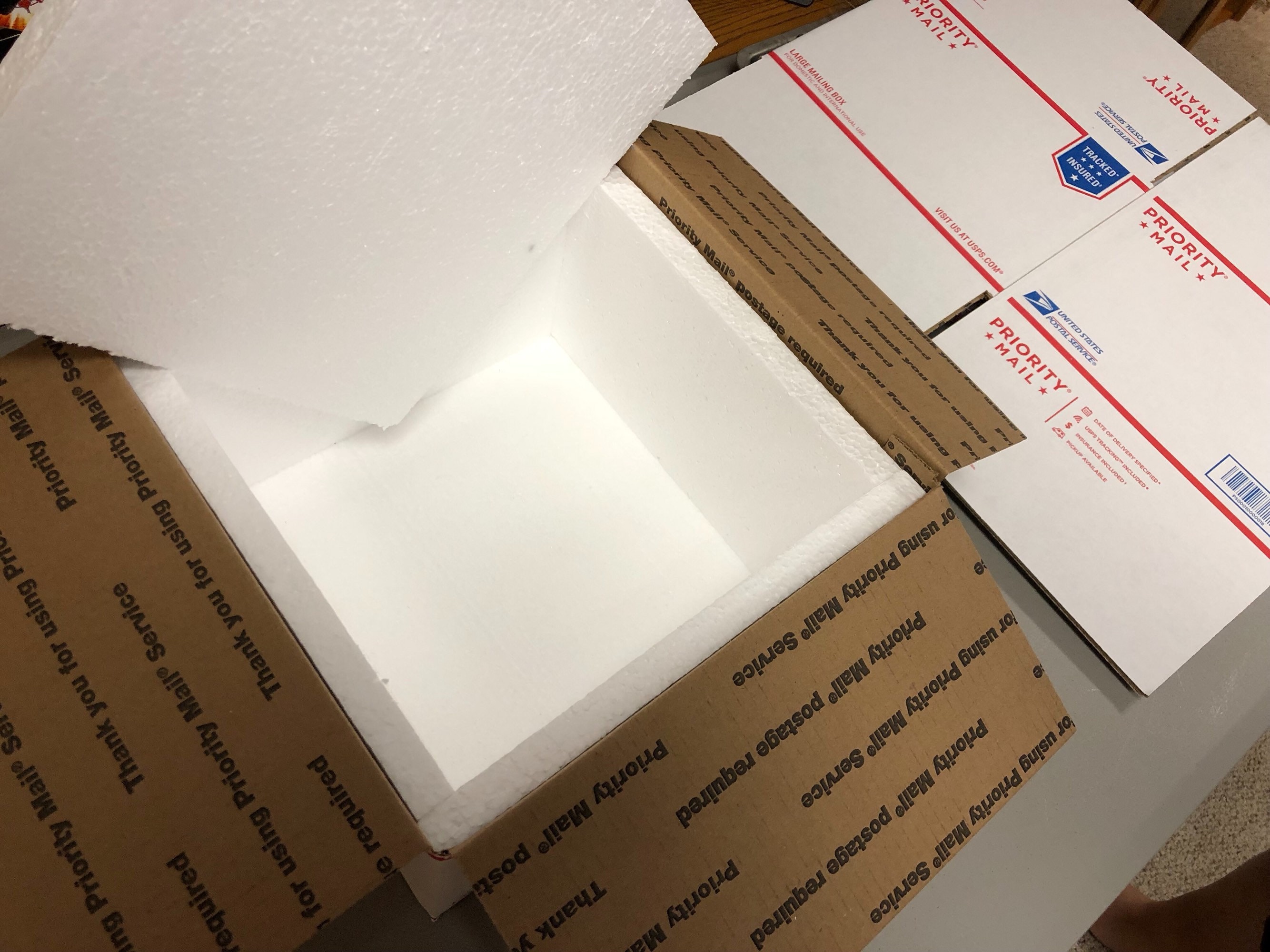 Cold Shipping Box Cooler Box Add On Insulation Ice Packs - Etsy Australia