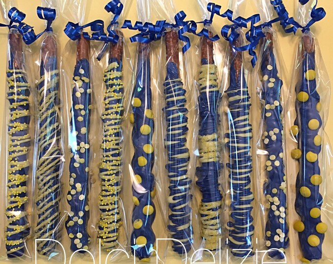 University of Michigan Chocolate Dipped Pretzels, University of ...
