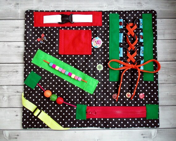 Fidget blanket dementia Anxiety blanket Busy board baby | Etsy