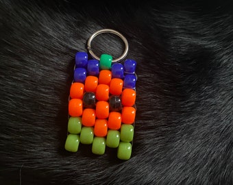 Fox Kandi Pony Bead Keychain - Etsy