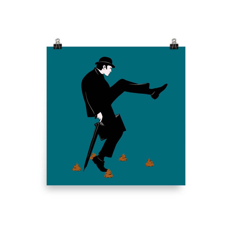 Minister of Poopy Walks Poster - Etsy