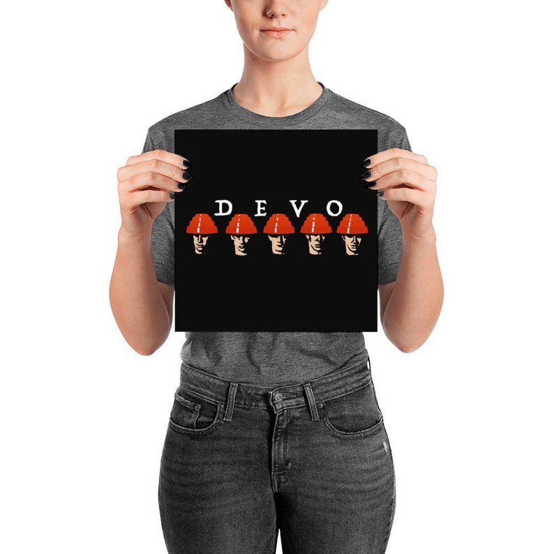Devo Poster - Etsy
