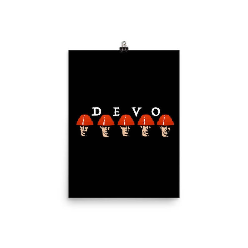 Devo Poster - Etsy