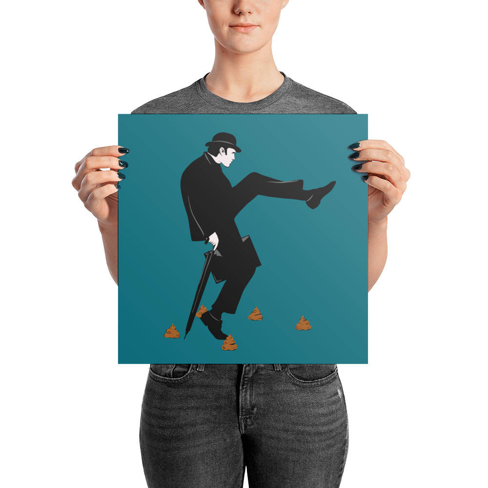 Minister of Poopy Walks Poster - Etsy
