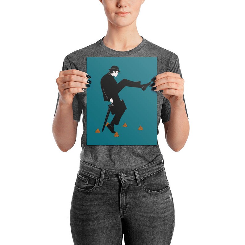 Minister of Poopy Walks Poster - Etsy