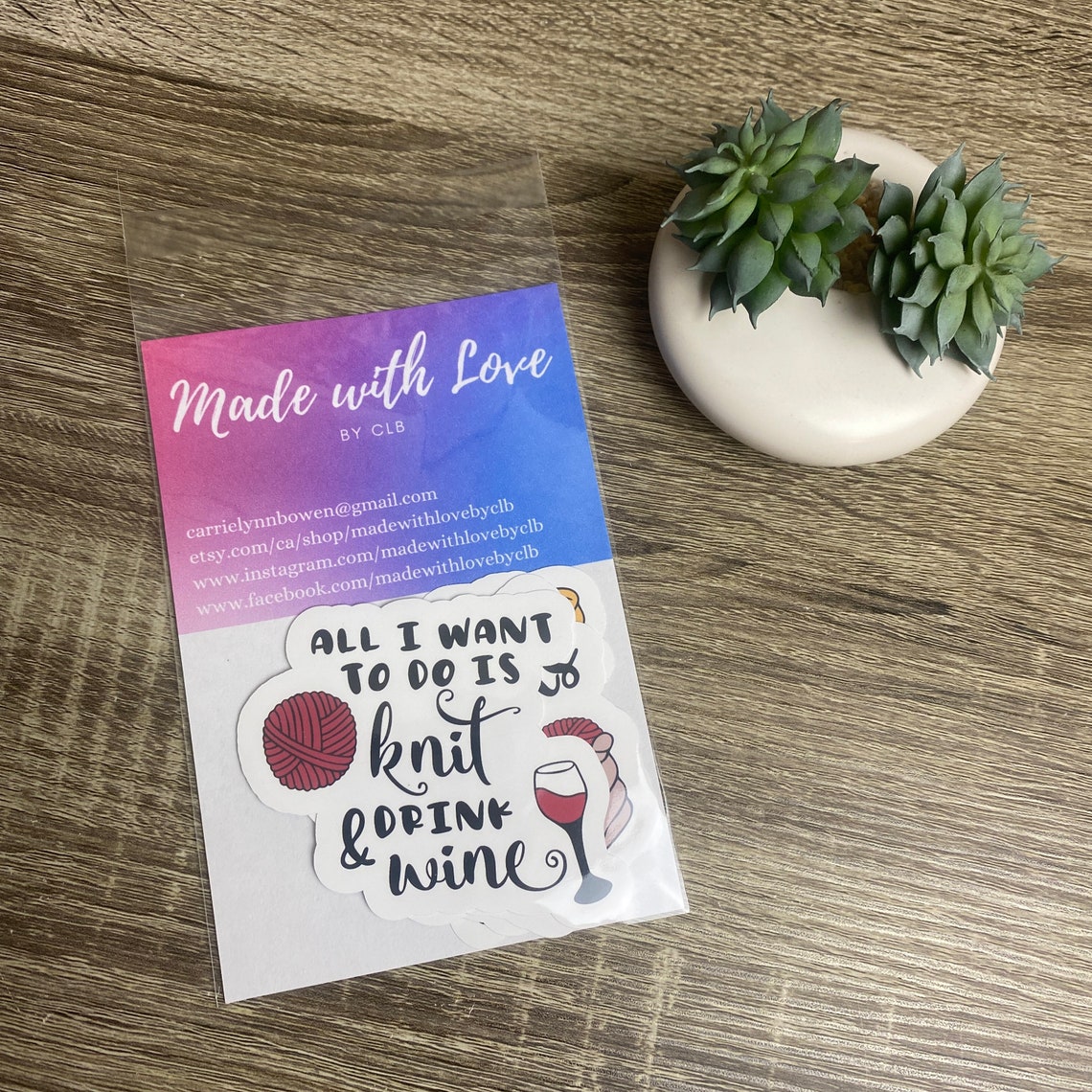 Knitting Stickers Crochet Stickers Gifts for Knitters - Etsy