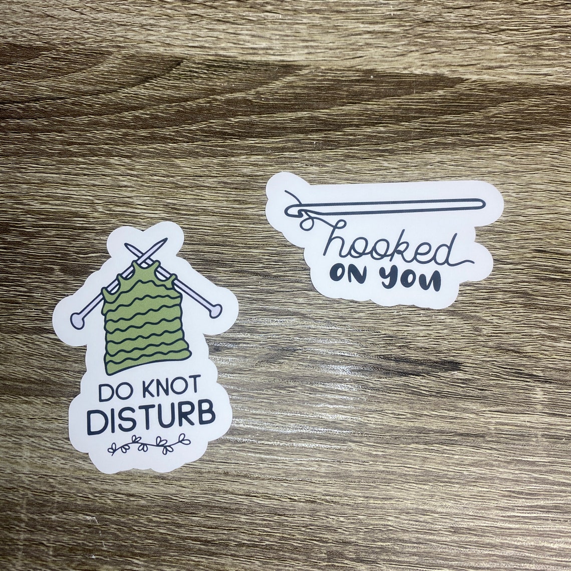 Knitting Stickers Crochet Stickers Gifts for Knitters - Etsy