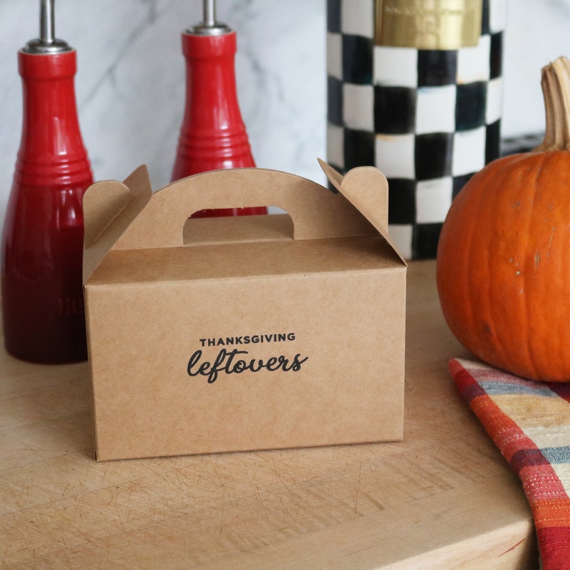Thanksgiving Leftovers Container - Etsy