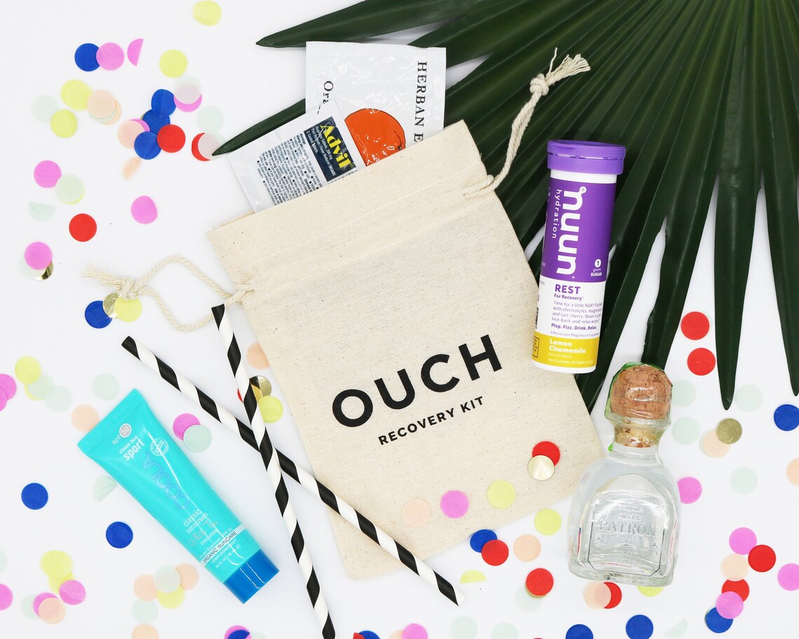 Hangover Kit / Ouch Recovery Kit / Wedding Hangover Kit / Oh - Etsy