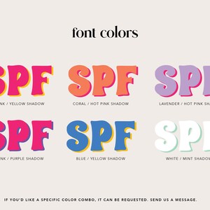 Sunscreen Bag, SPF Bag, Sunscreen Storage Bag, Bachelorette Gift - Etsy