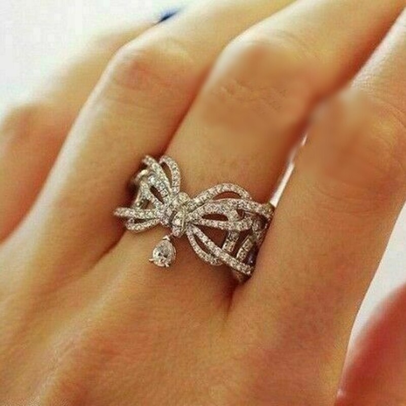 Bow Ring - Etsy