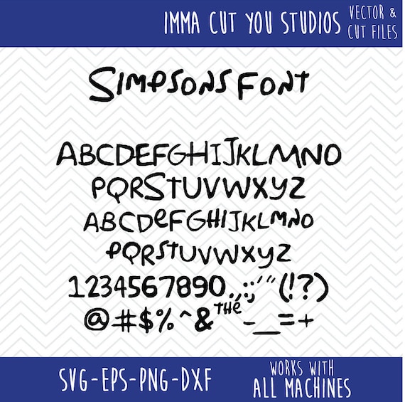 Simpsons Font