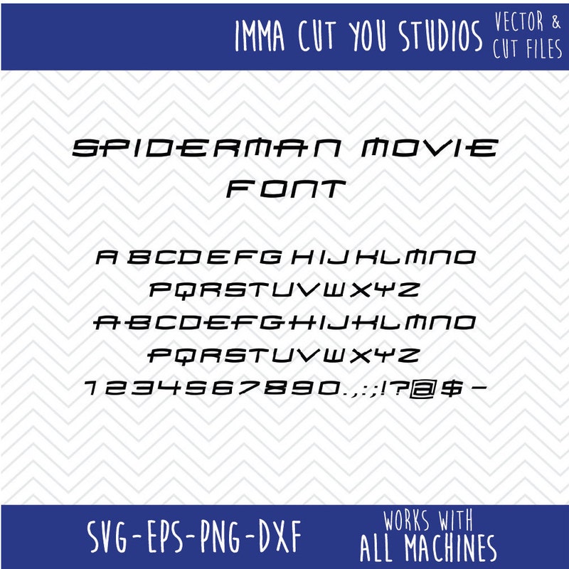 Spiderman Letters - Etsy