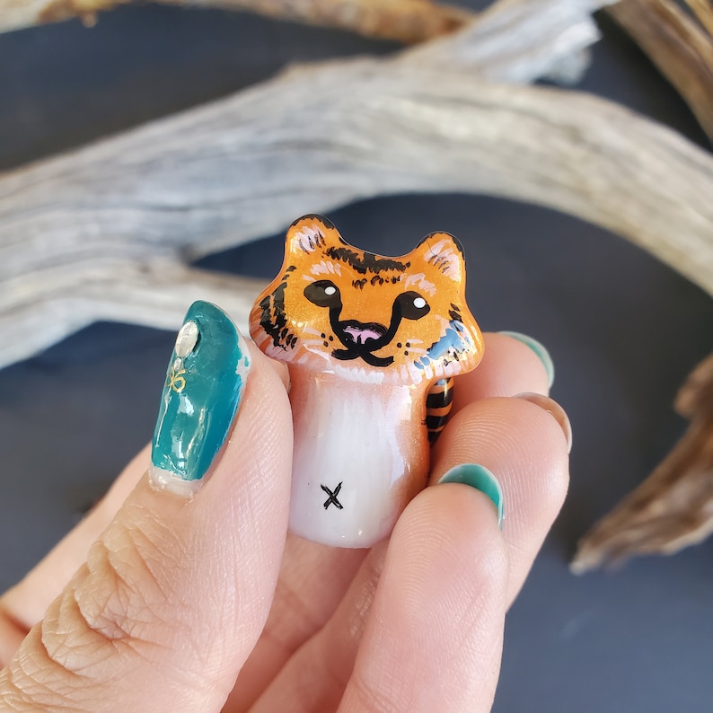 Tiger Clay Polymer Clay Sculpture Figurines | Etsy
