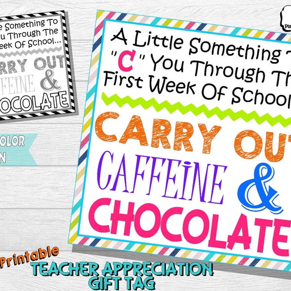 Teacher Gift Tags - Etsy