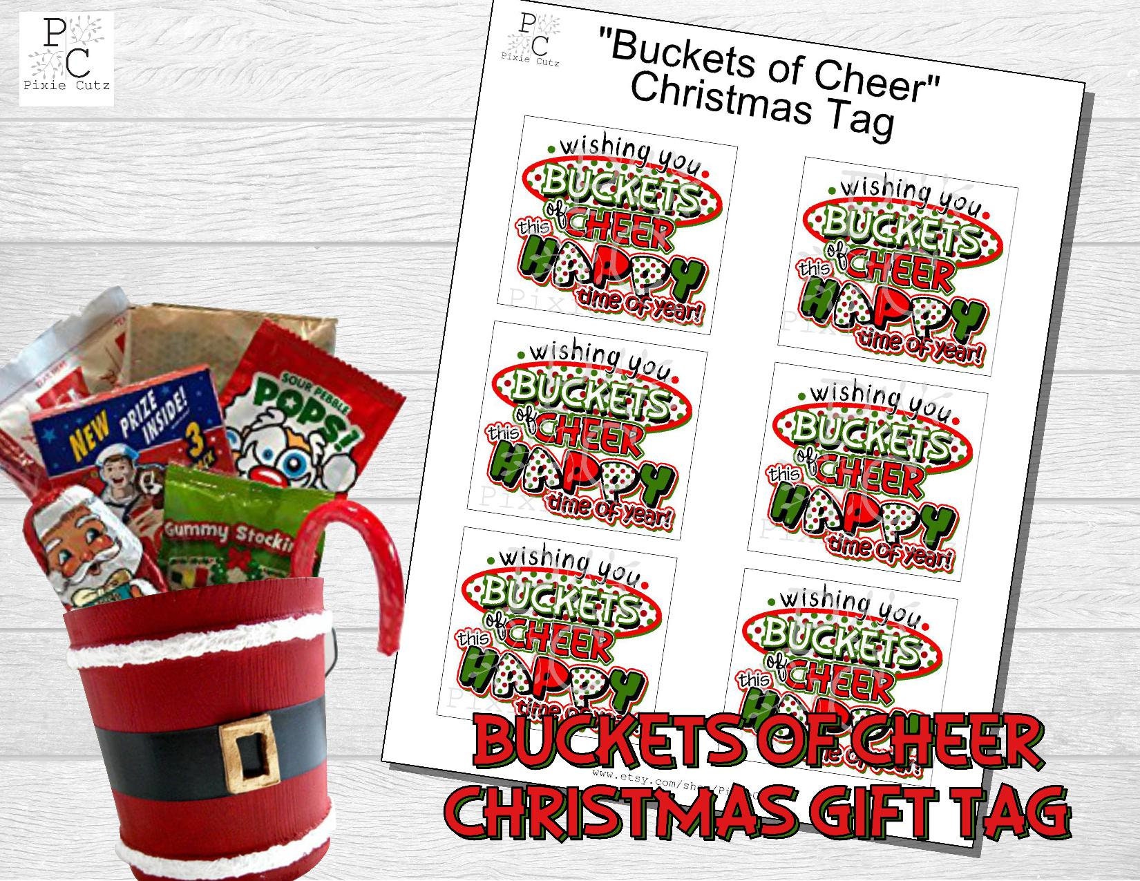 Bucket Tag; Friends Tag; Christmas Tag; Neighbor Gift; Teacher ...