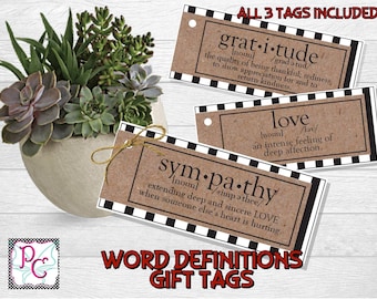 Sympathy Gift Tag - Etsy