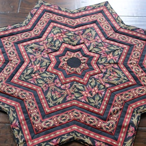 Dramatic Star Topper Extra-large Star Shaped Table Topper Beautiful ...