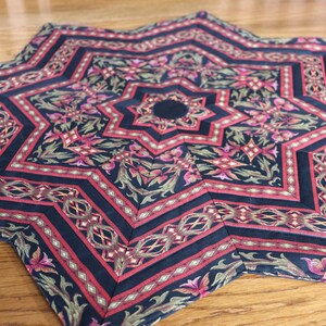 Dramatic Star Topper Extra-large Star Shaped Table Topper Beautiful ...