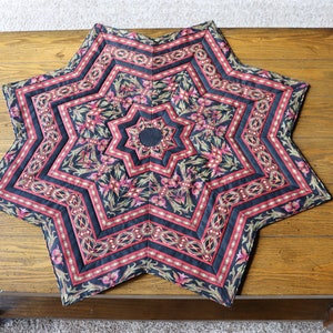 Dramatic Star Topper Extra-large Star Shaped Table Topper Beautiful ...