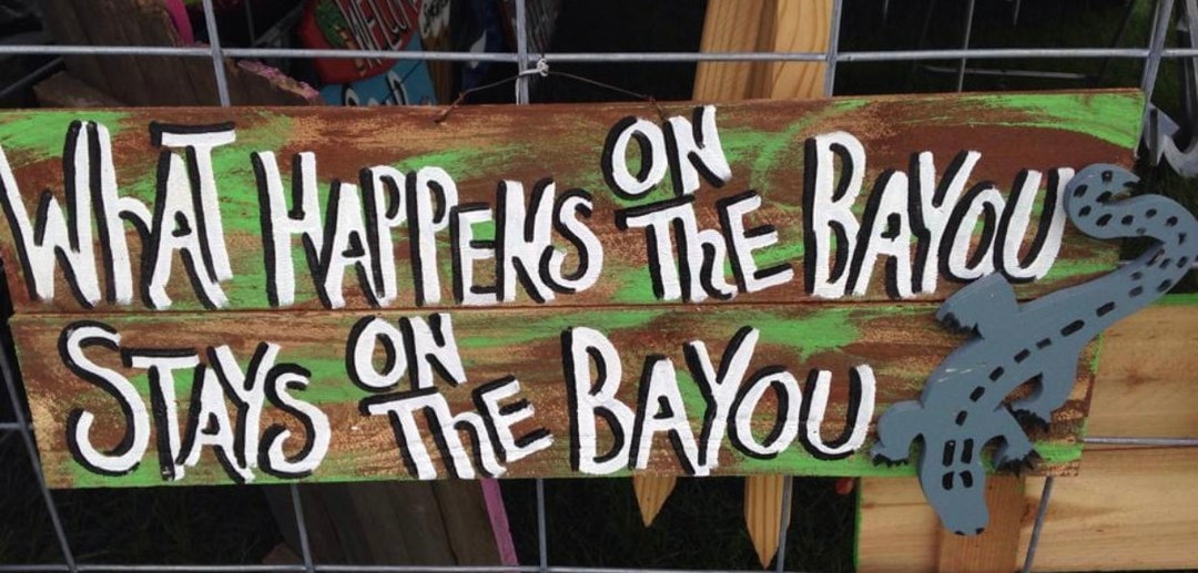 What Happens on the Bayou - Etsy