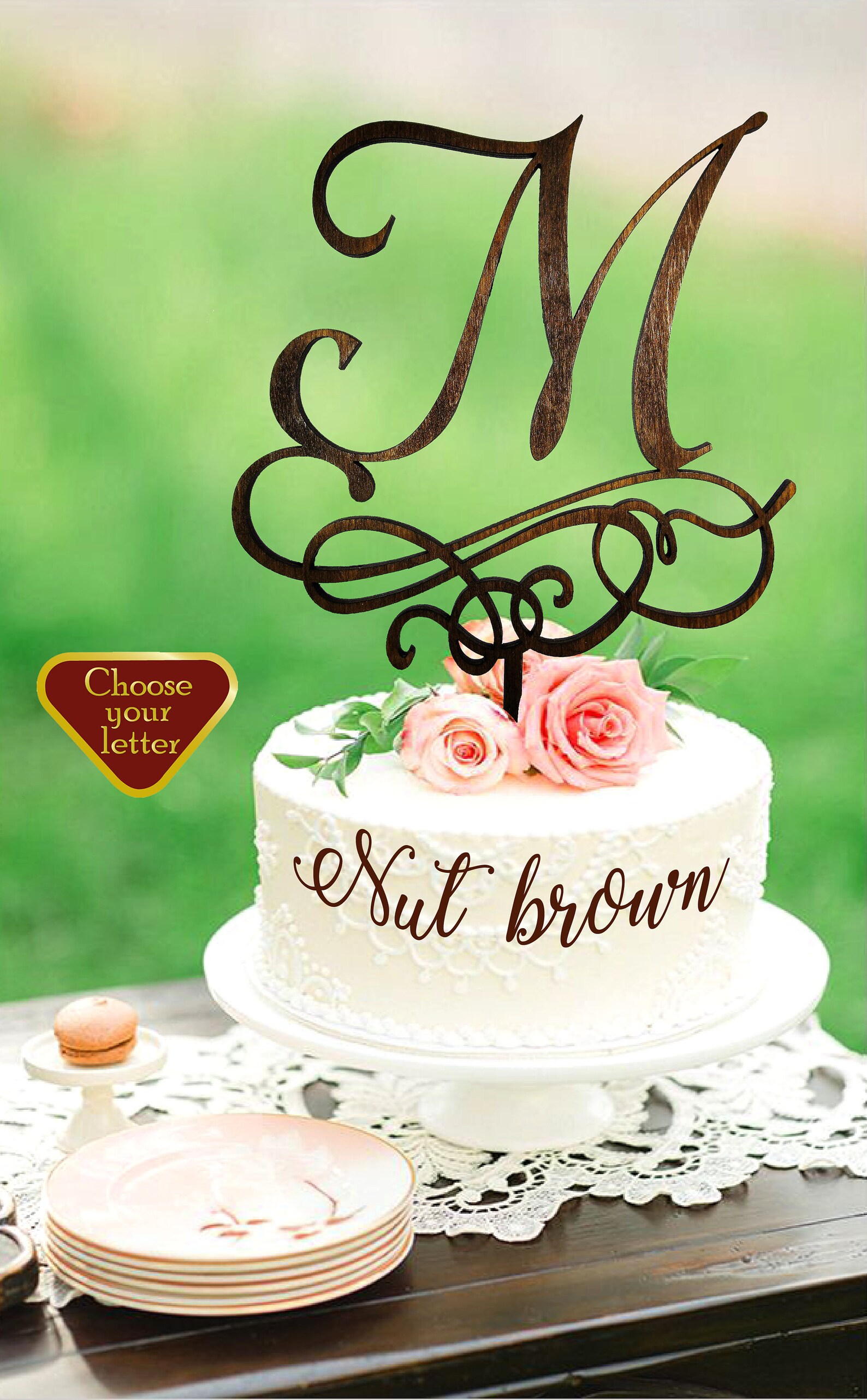 S Cake Topper Wedding Cake Topper Wedding Cake Topper | Etsy