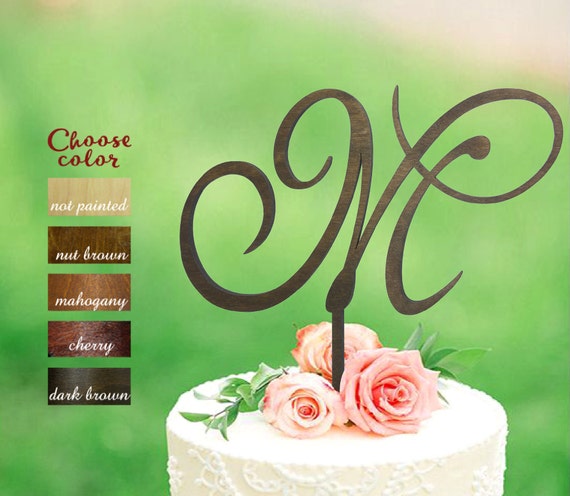 Party Supplies Paper & Party Supplies Letter F cake topper CT#013 gold ...