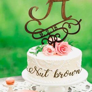 D Cake Topper Cake Topper Wedding Cake Toppers for Wedding - Etsy