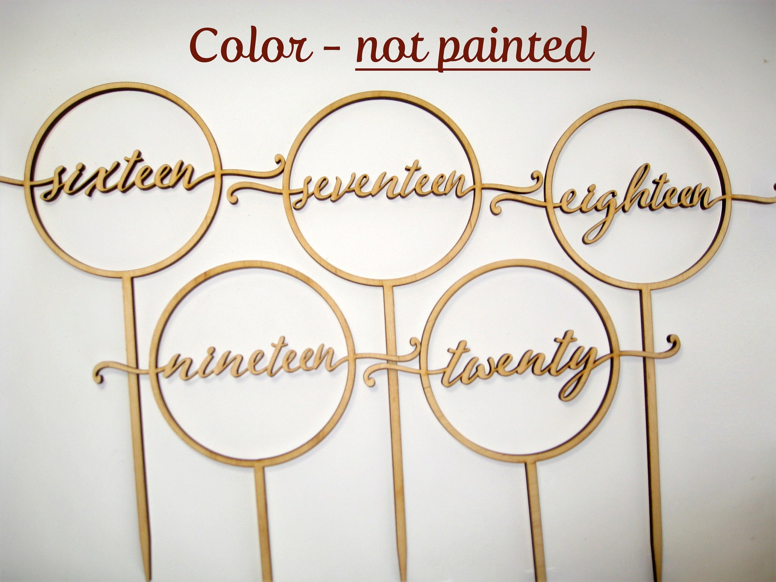 Wooden Table Numbers Table Numbers on Sticks Table Numbers - Etsy