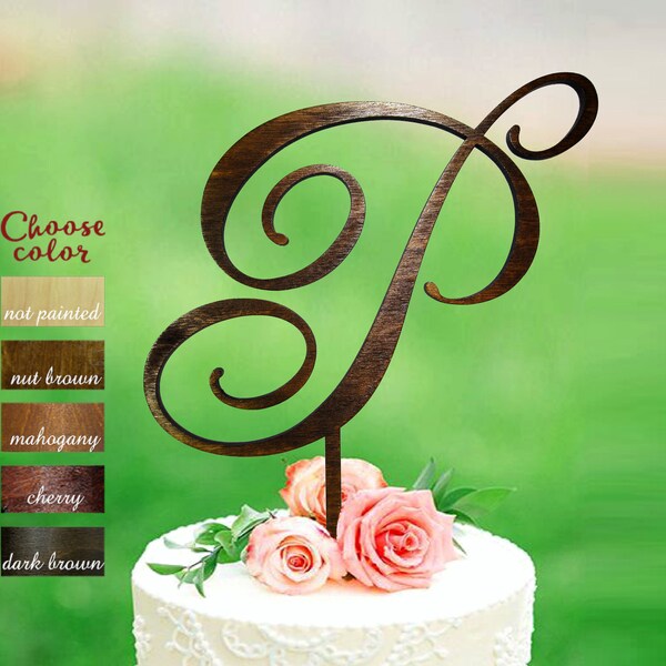 Wooden Letter P - Etsy