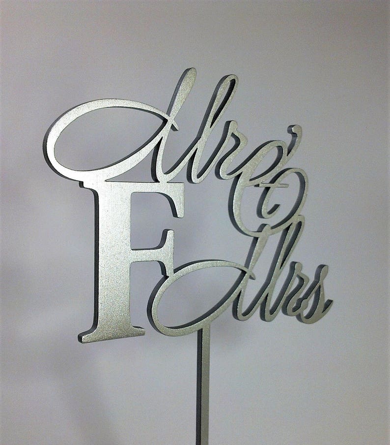 Letter F Cake Topper Cake Toppers for Wedding Letter and - Etsy