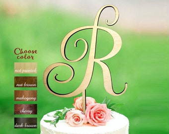 L Cake Topper Wedding Cake Topper Cake Toppers for Wedding - Etsy